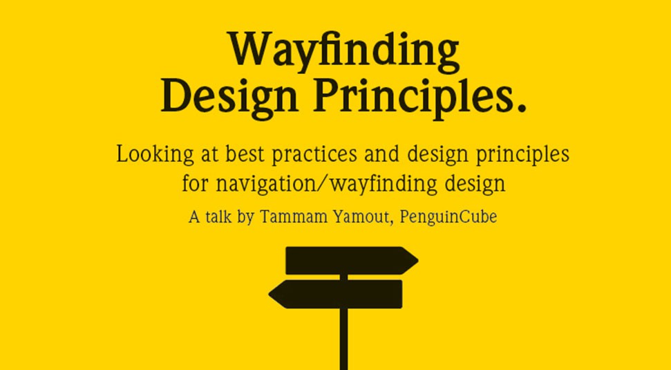 Events - Wayfinding Design Principles